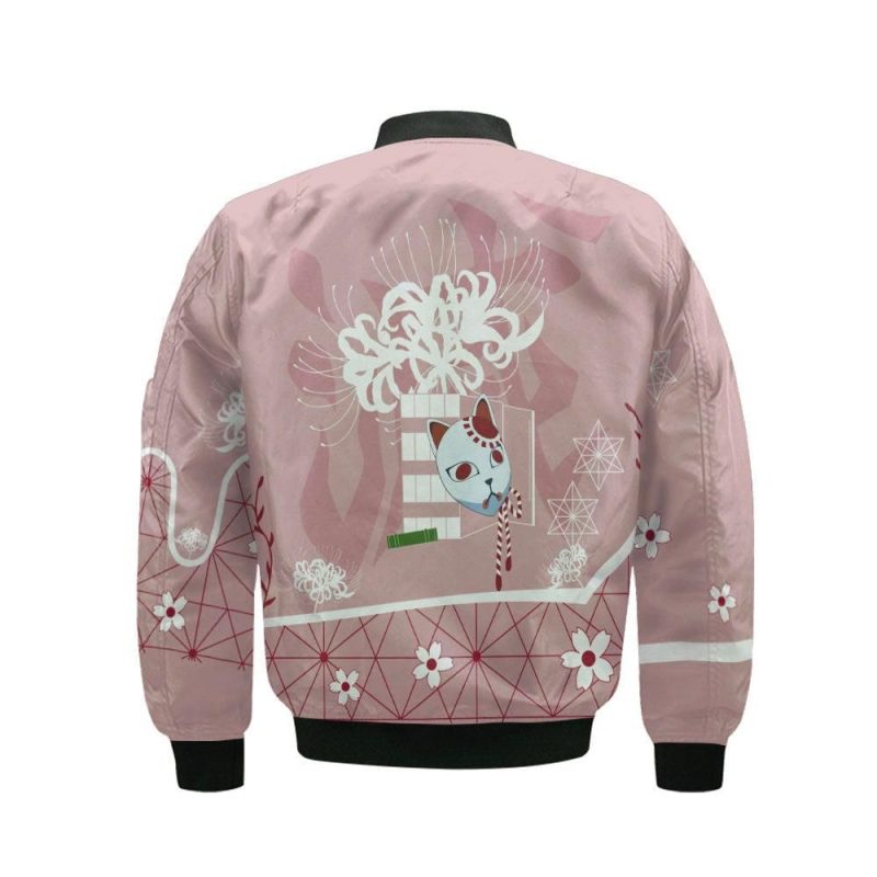 Nezuko Kamado Bomber Jacket Custom KNY Cosplay Costumes - Hot Sale 2025