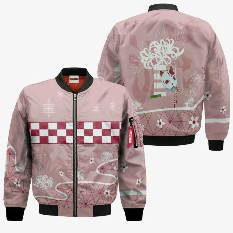 Nezuko Kamado Bomber Jacket Custom KNY Cosplay Costumes - Hot Sale 2025